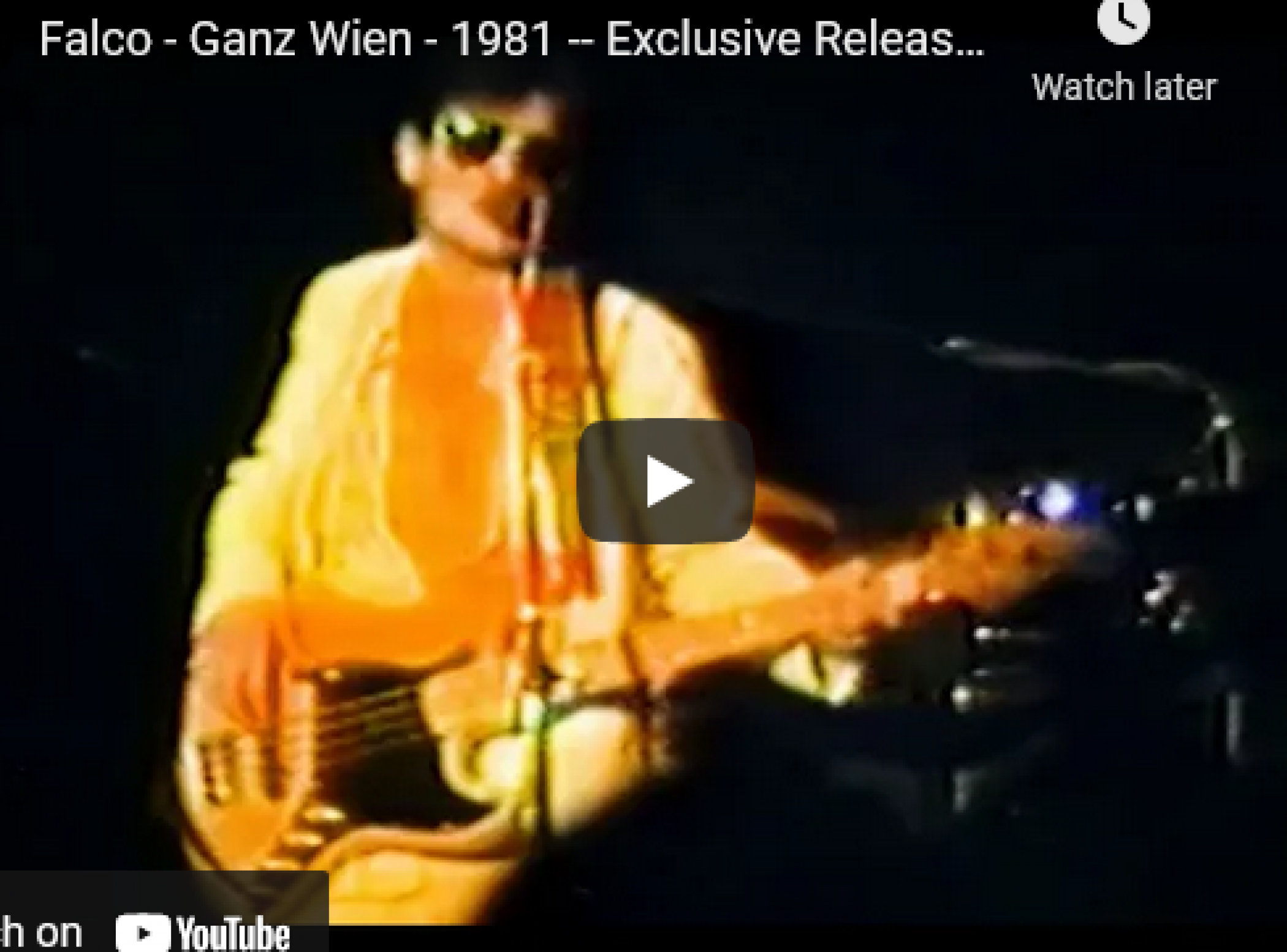 WIR SIND WIEN.FESTIVAL: Falco - 40 Jahren Ganz Wien — Whoosh